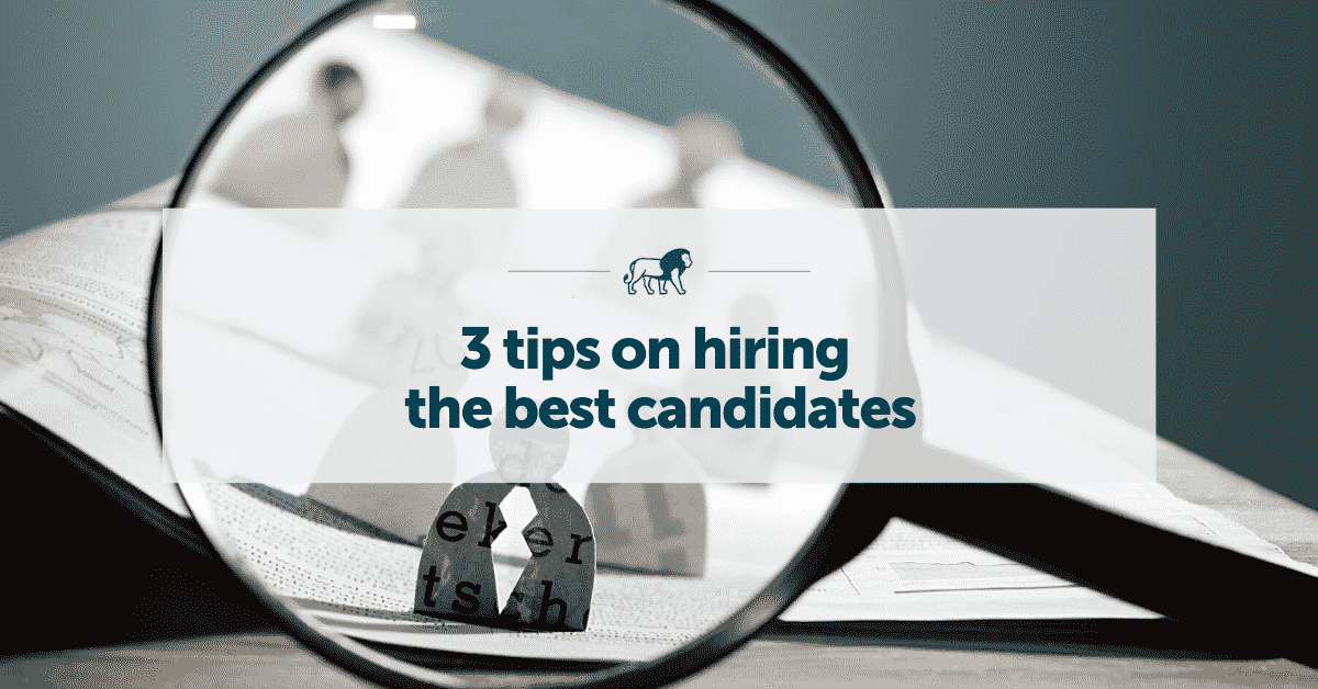 Lionstep | Successful recruiting starts with the first step.